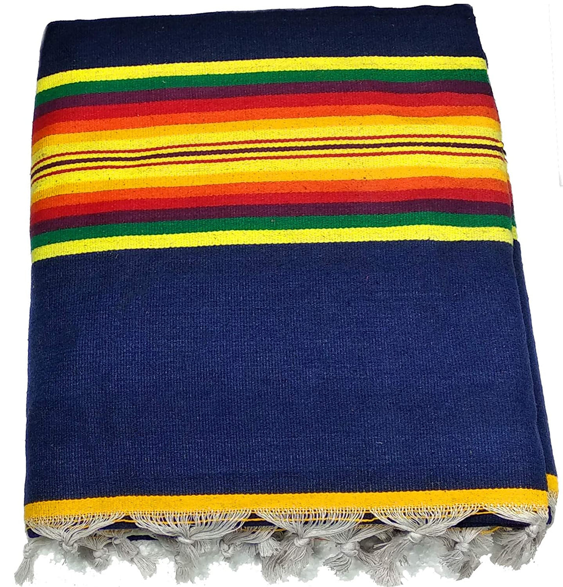 Solapuri Satranji / Cotton spread sheet Extra Large size : Blue Color ...